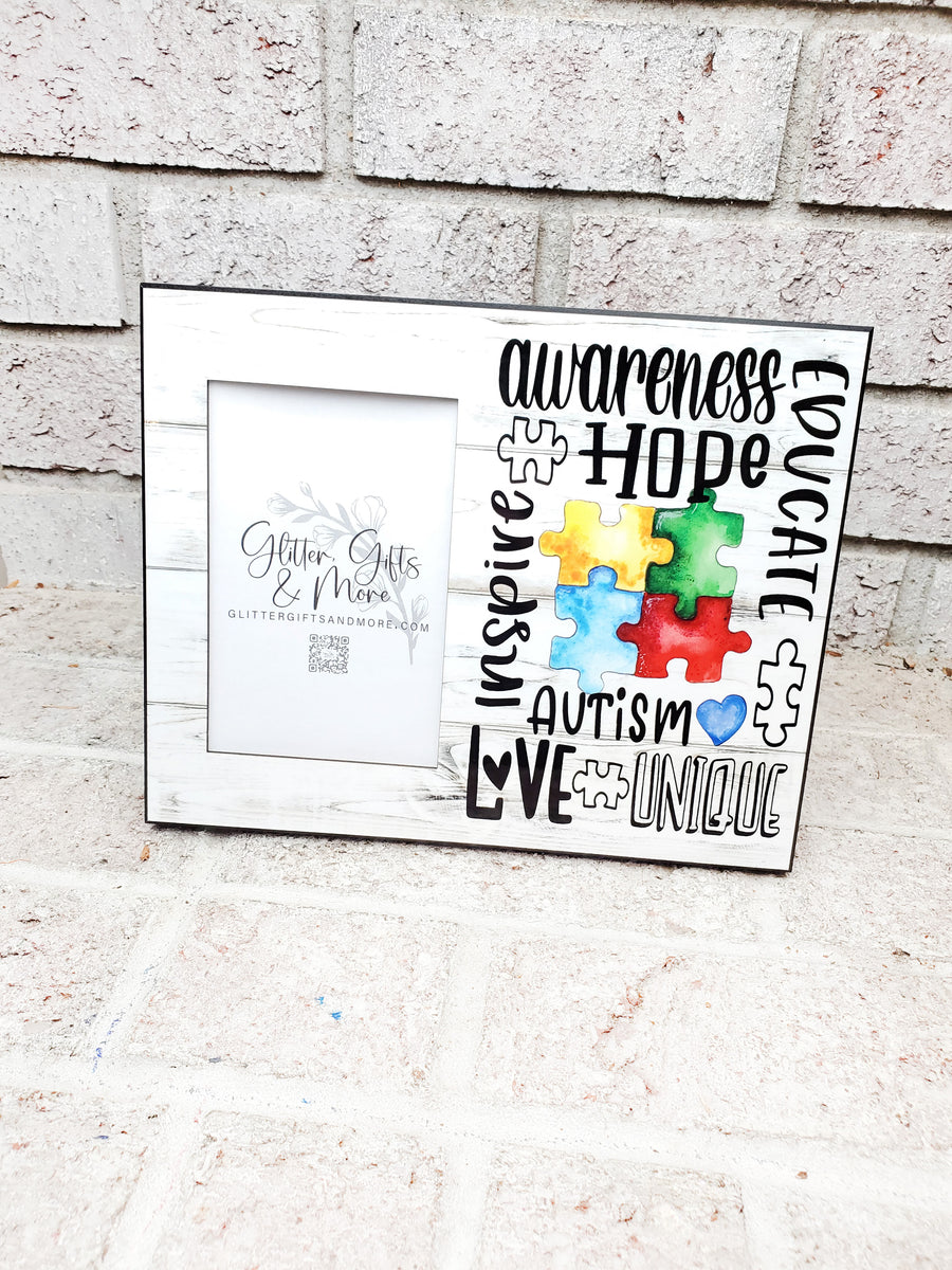 Autism Awareness Frame, frame keepsake, Autism Mom, Special Education ...
