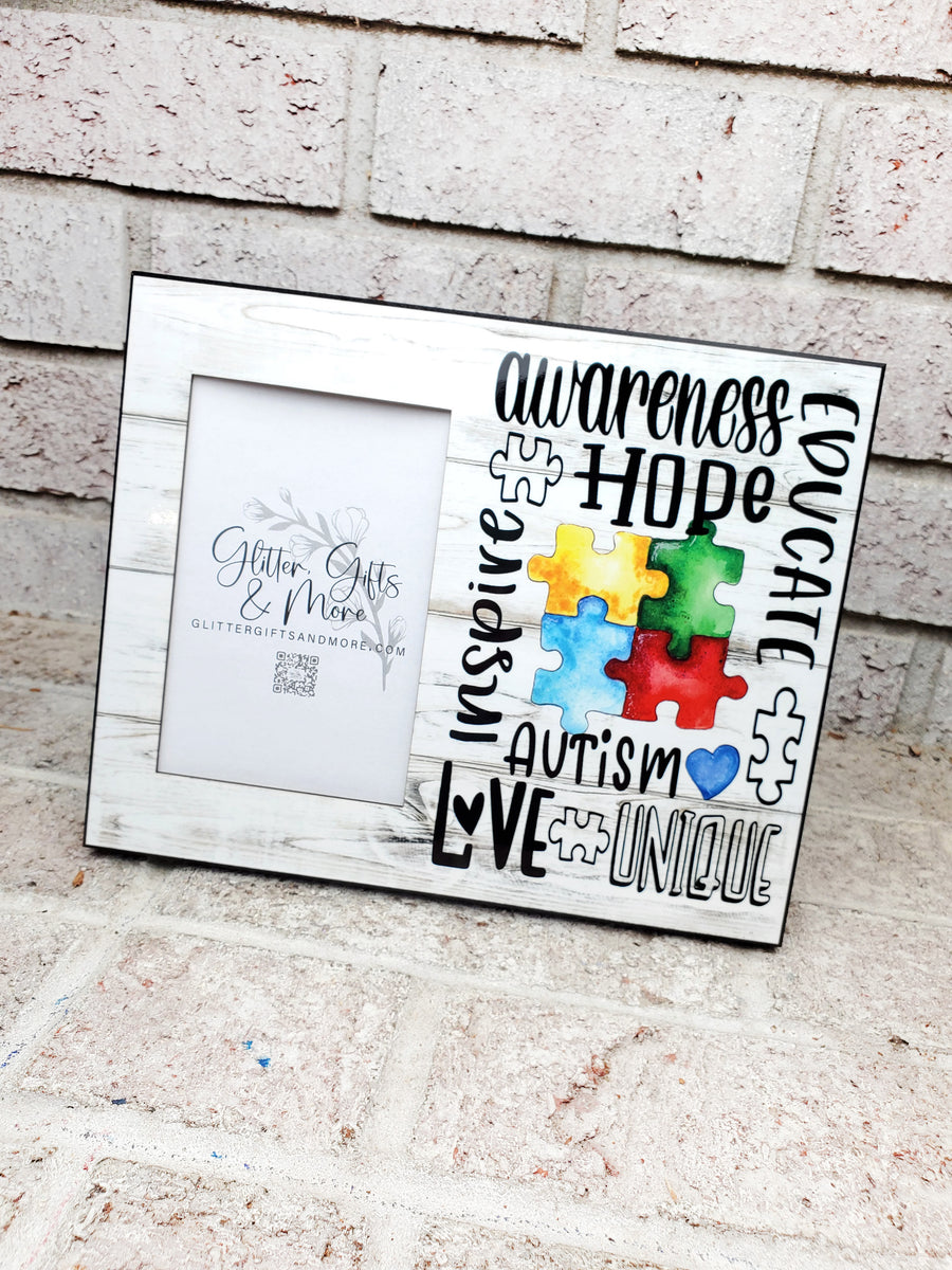 Autism Awareness Frame, frame keepsake, Autism Mom, Special Education ...
